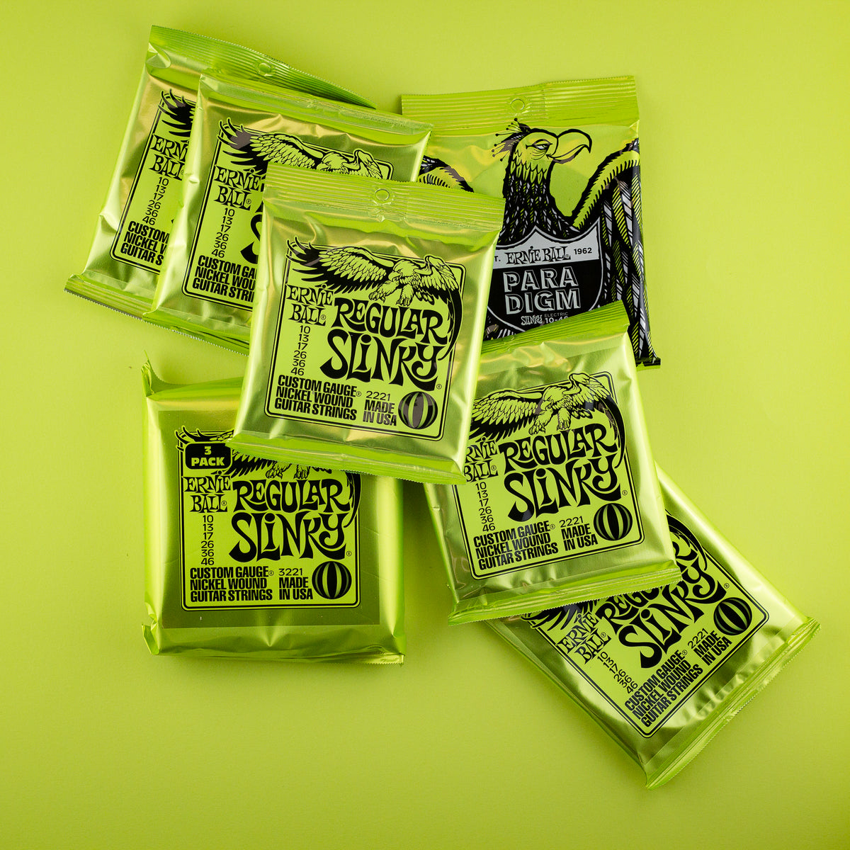 Shop Ernie Ball Regular Slinky Guitar Strings | Regular Slinky Bass ...