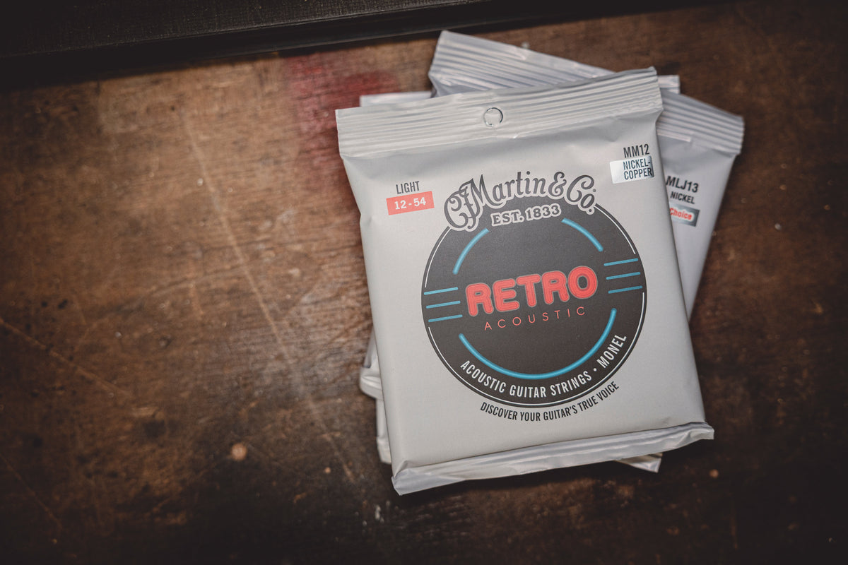 Martin Retro Acoustic Guitar Strings - Strings Direct