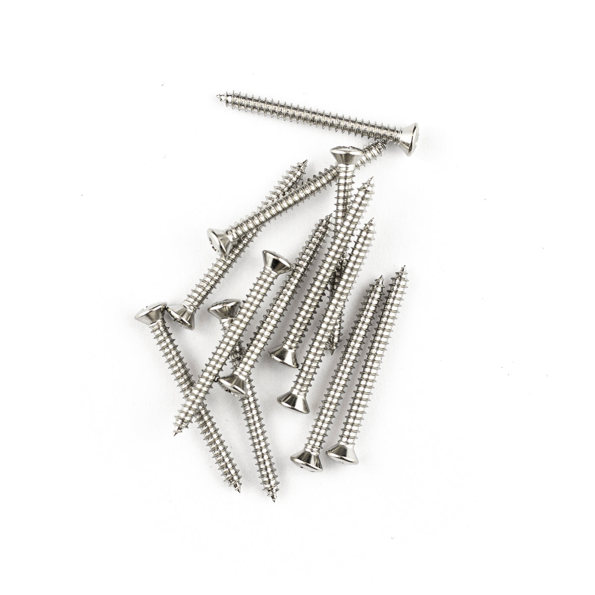 Fender American Standard Guitar/Bass Neck Plate Mounting Screws, 12-Pa ...