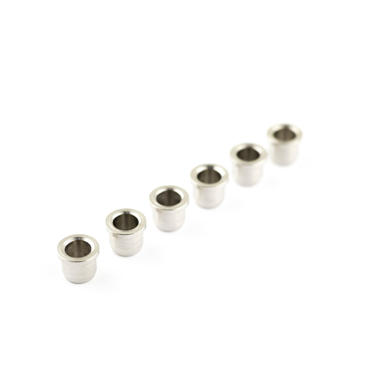 Fender American Standard Telecaster String Ferrules, Chrome, 6-Pack ...