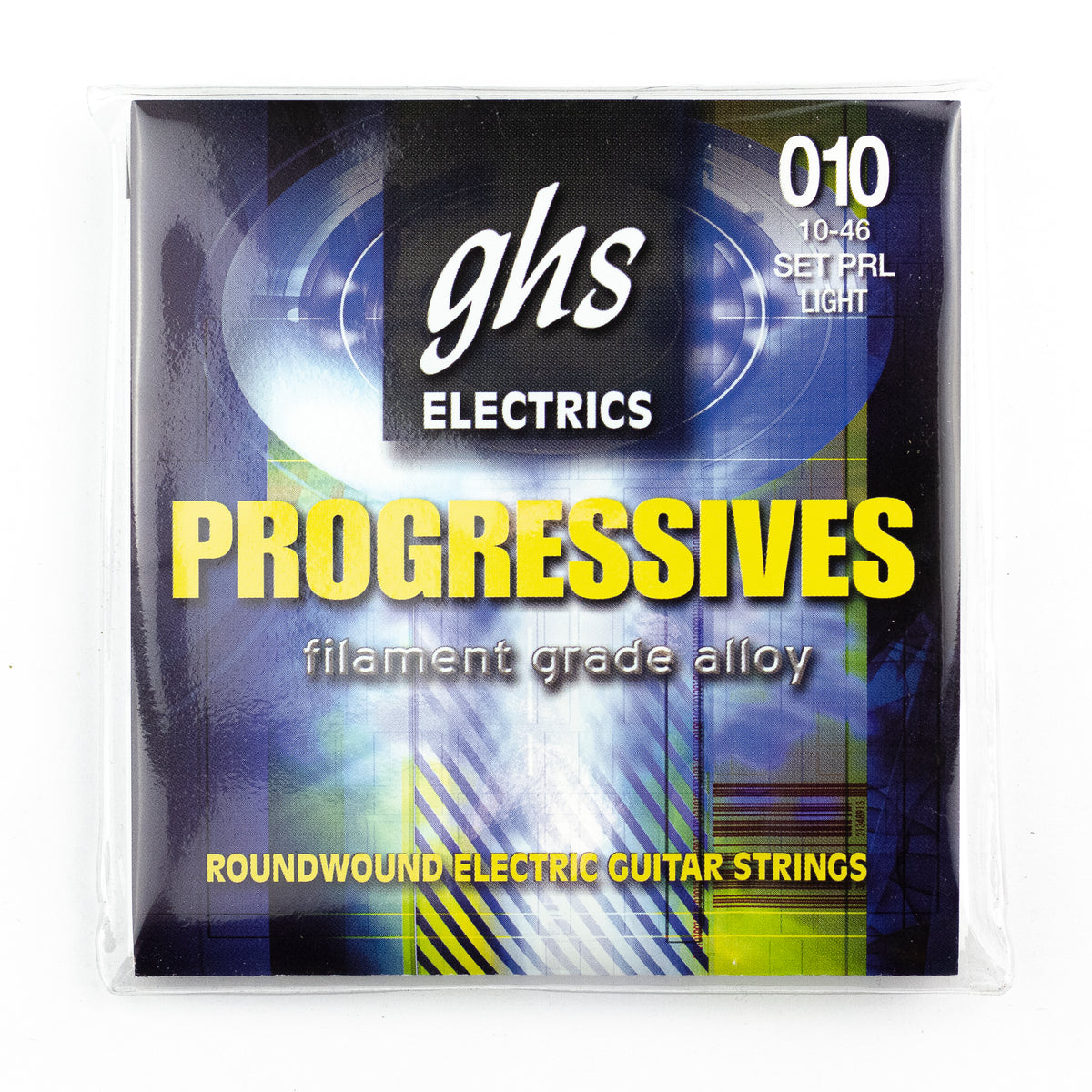 GHS Progressives Alloy 52 Hex Core 10-46 Electric Guitar Strings, Ligh ...