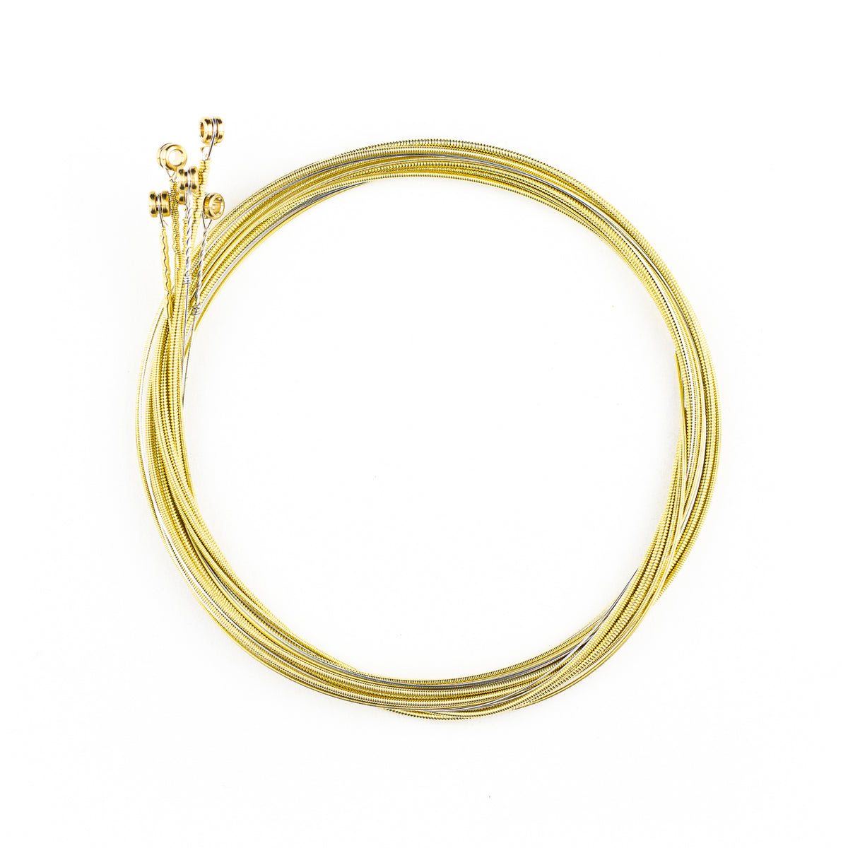 GHS Bright Bronze Rollerwound 15-54 Resonator Acoustic Guitar Strings ...