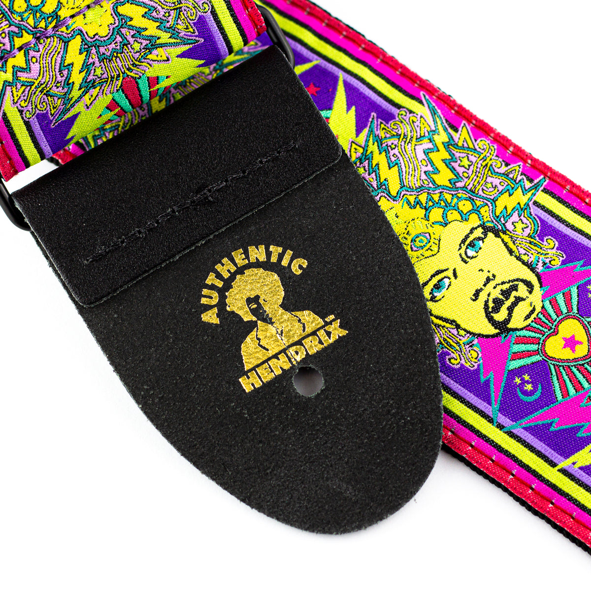 Jim Dunlop Jimi Hendrix Cosmic Poster Guitar Strap - Strings Direct