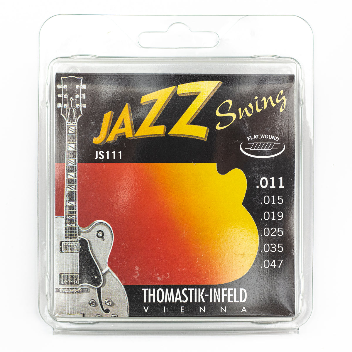 Thomastik-Infeld JS111 Jazz Swing Flatwound 11-47 Electric Guitar ...