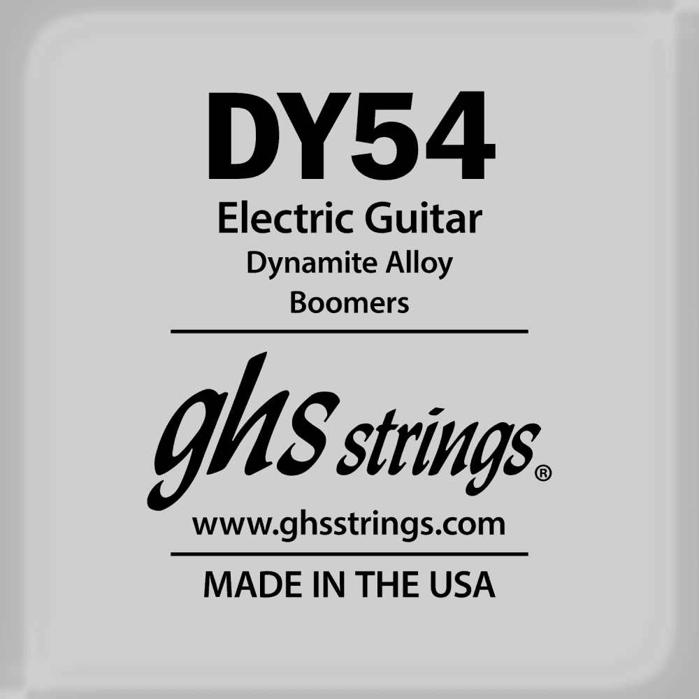 GHS Boomers Round Core Nickel Wound .054 Electric Guitar Single String ...